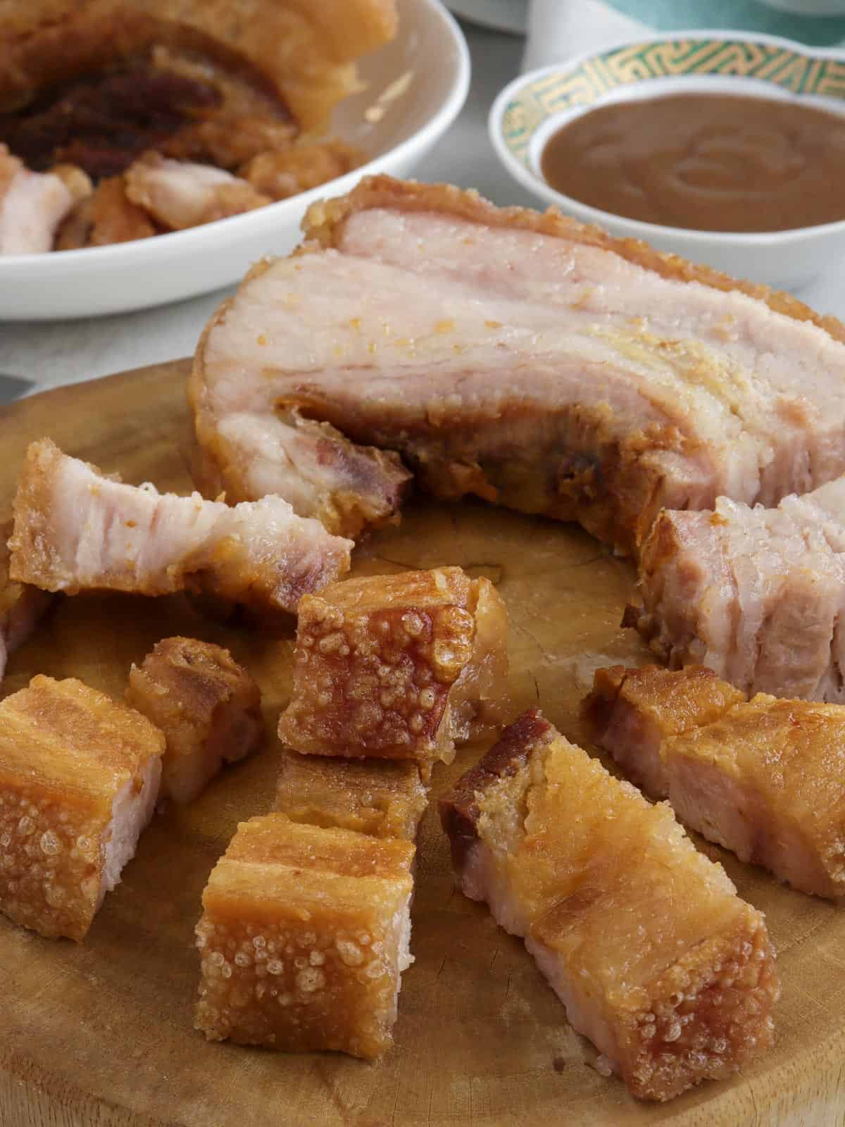 Crispy Pork Belly (Lechon Kawali) - Simple Kitchen Recipe
